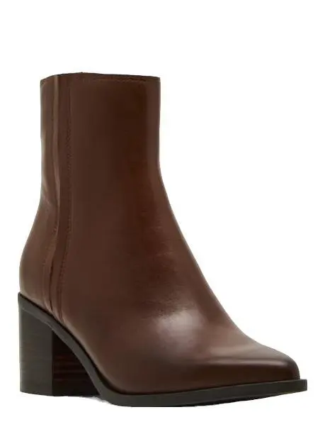 Blondo Brenna Waterproof Pointed Toe Bootie - Brandy Leather