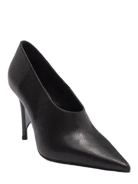 Jeffrey Campbell Invader Leather Pumps - Black