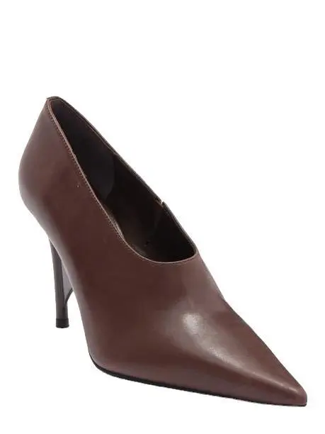 Jeffrey Campbell Invader Leather Pumps - Brown