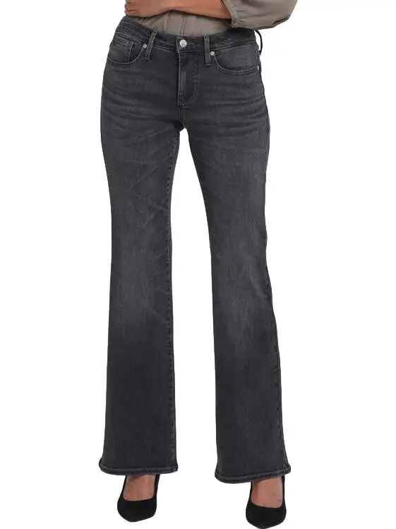 NYDJ Ava Mid-rise Flare Jeans - Gloomy Marais