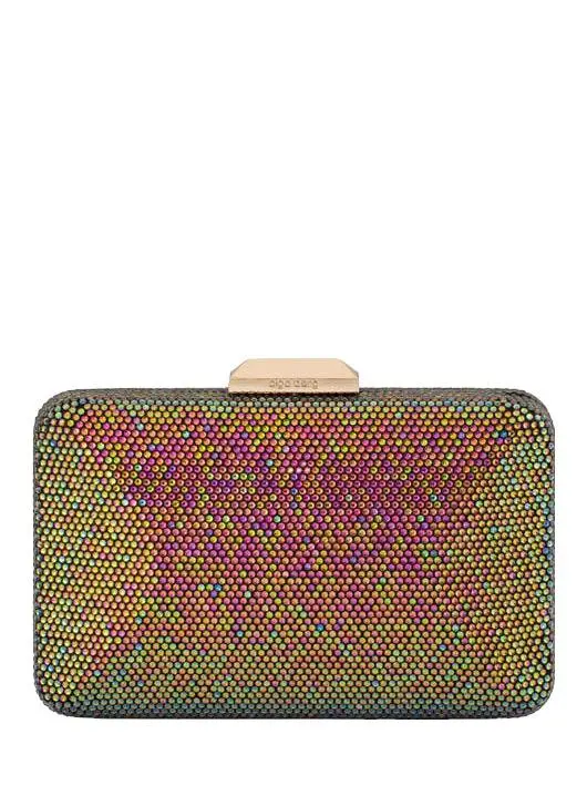 OLGA BERG Edith Iridescent Frame Clutch - Multi