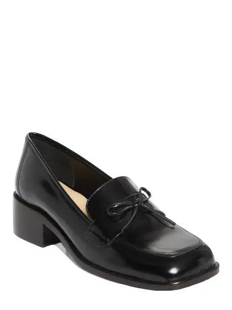 Sandy Liang Bow Loafer - Black