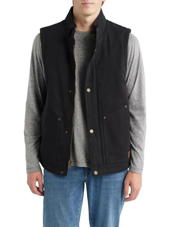 Pendleton Canvas Vest - Black