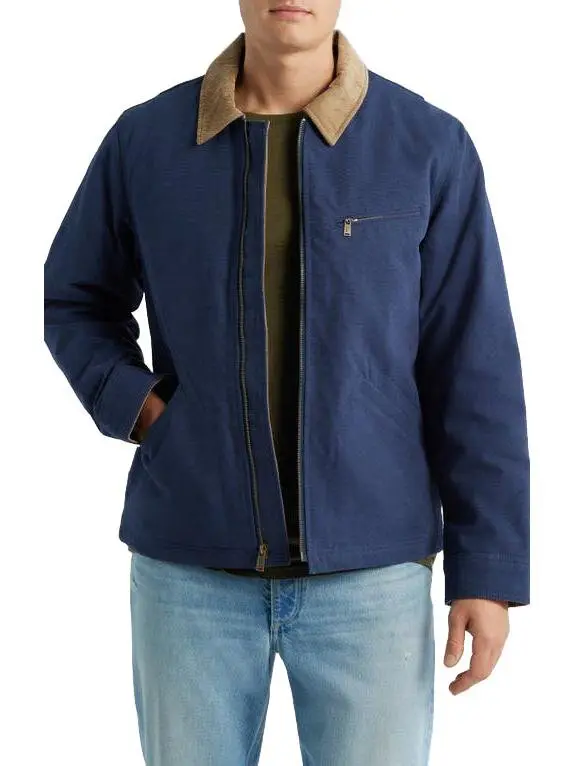Pendleton Tahoma Canvas Trucker Jacket - Navy