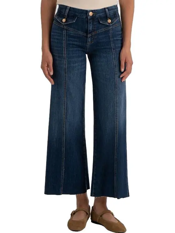 Kut From The Kloth Meg High-waist Wide-leg Jeans - Poise