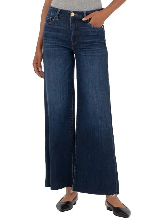 Kut From The Kloth Meg High-waist Wide-leg Jeans - Innoxious