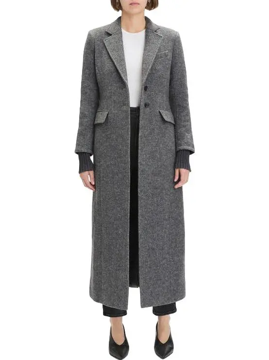 FAVORITE DAUGHTER The City Coat - Grey Twill