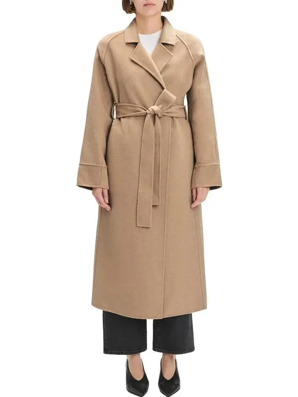 FAVORITE DAUGHTER The Paola Wool-blend Coat - Camel