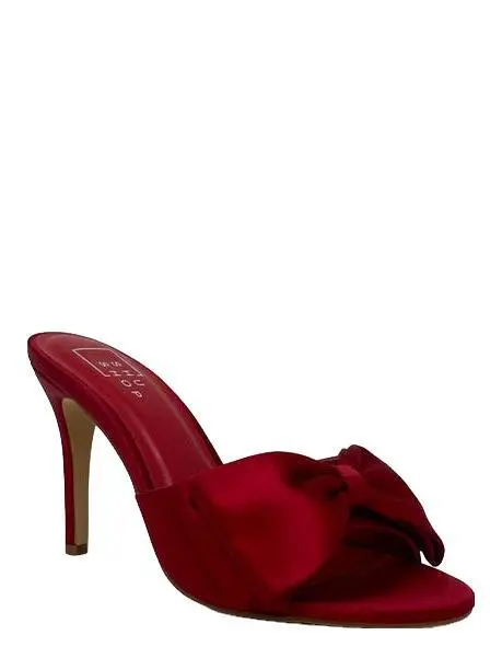SHU SHOP Elena Stiletto Heel Sandal - Red