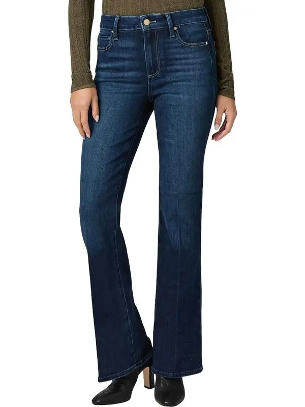 Paige Laurel Canyon High-waist Bootcut Jeans - Berlin