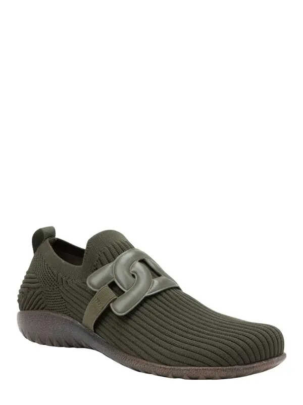 Naot Picton Knit Sneaker - Olive Knit