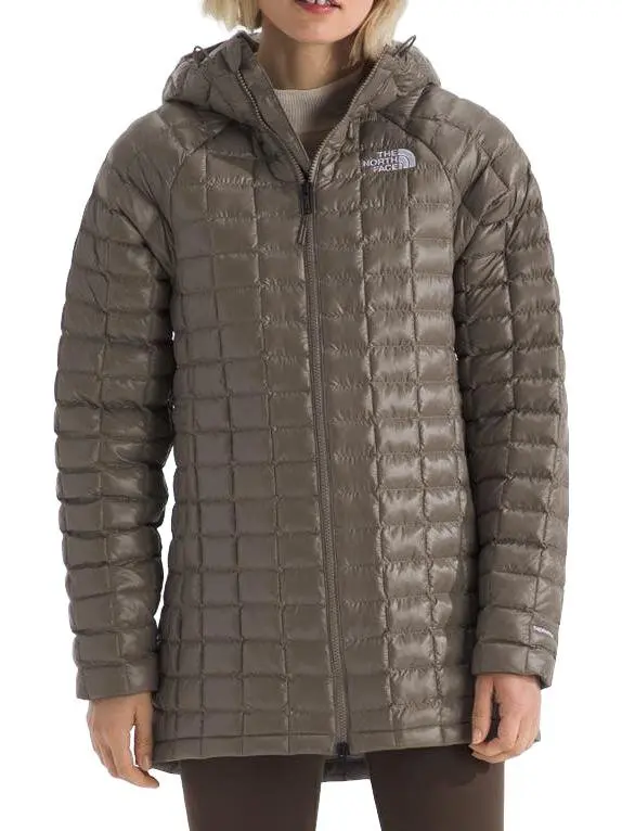 The North Face Thermoball Hooded Parka - Mocha Brown