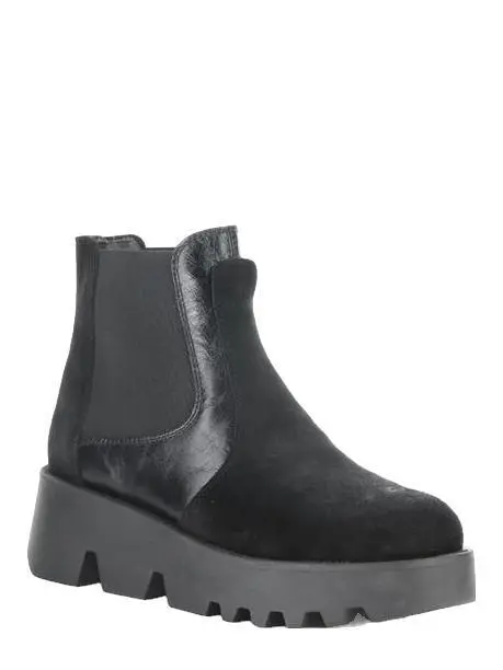 Fly London Zinp Wedge Chelsea Boot - Black