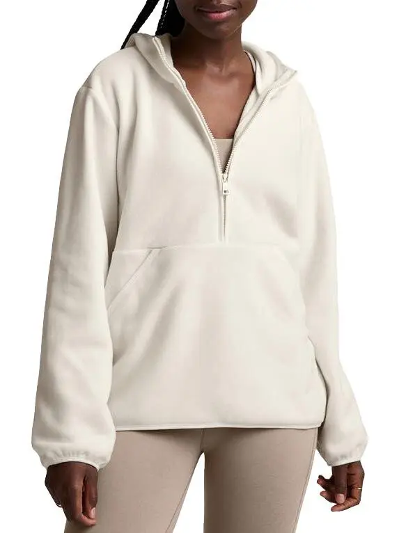 Beyond Yoga Explorer Half-zip Hoodie - Dove