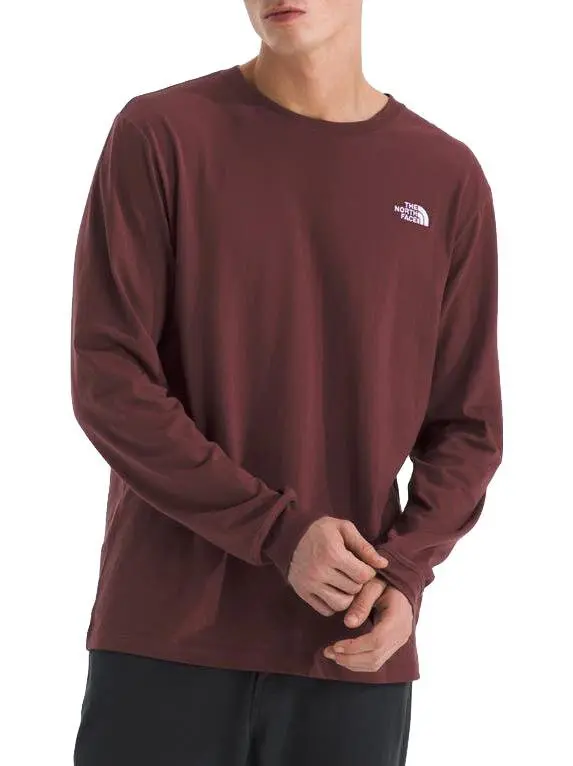 The North Face Evolutions Long Sleeve T-shirt - Sumac