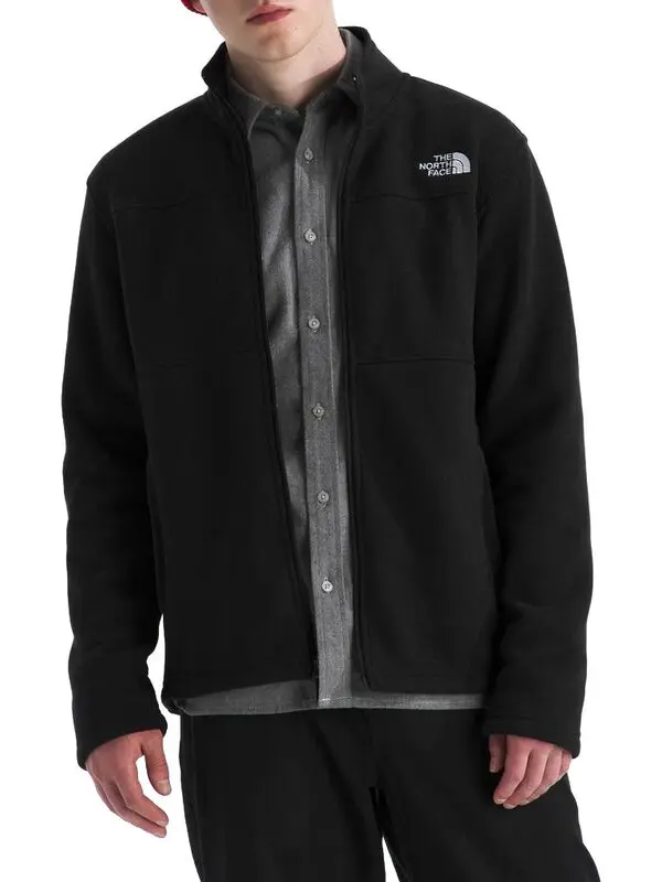 The North Face Gordon Lyons Full Zip Fleece Jacket - Tnf Black Heather