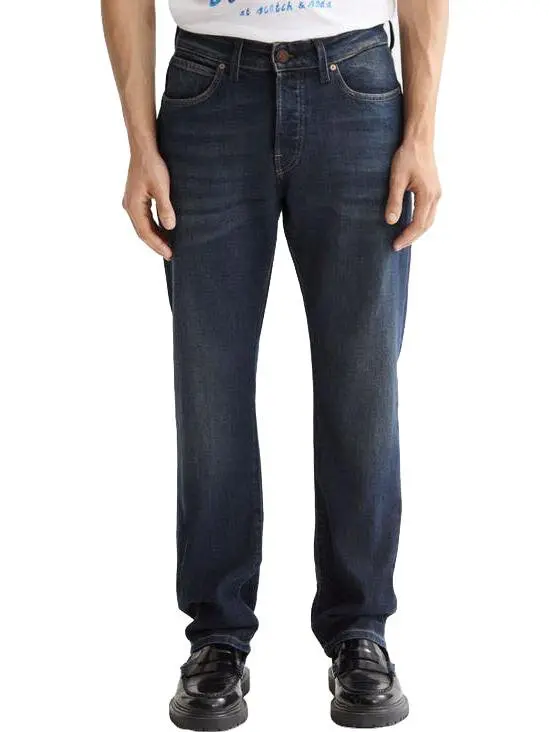 Scotch & Soda The Zee Straight Fit Jeans - Paint It Blauw