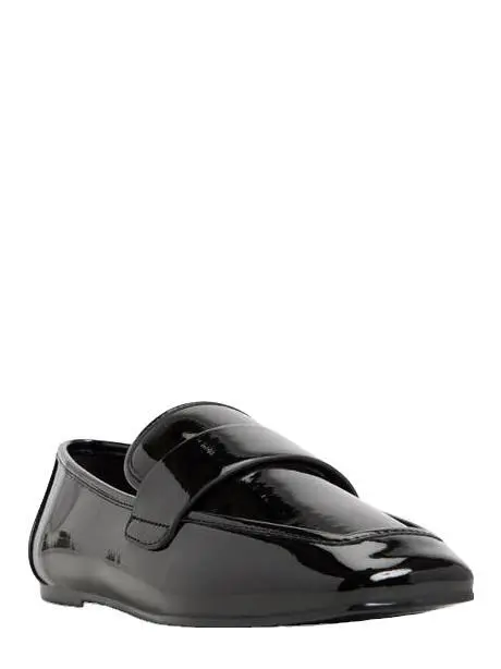 Aldo Square-toe Loafer - Black