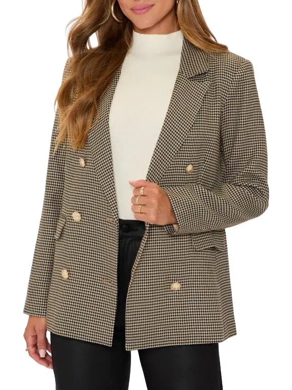 VICI Margaret Plaid Blazer - Brown Plaid