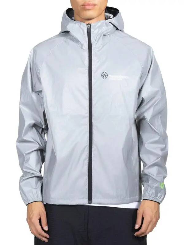 PLEASURES Reflective Jacket - 3m Grey