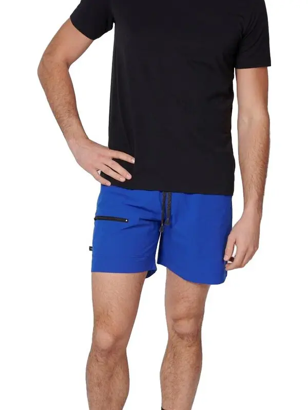 LEISURE LAB Ripstop Sport Short - Cobalt