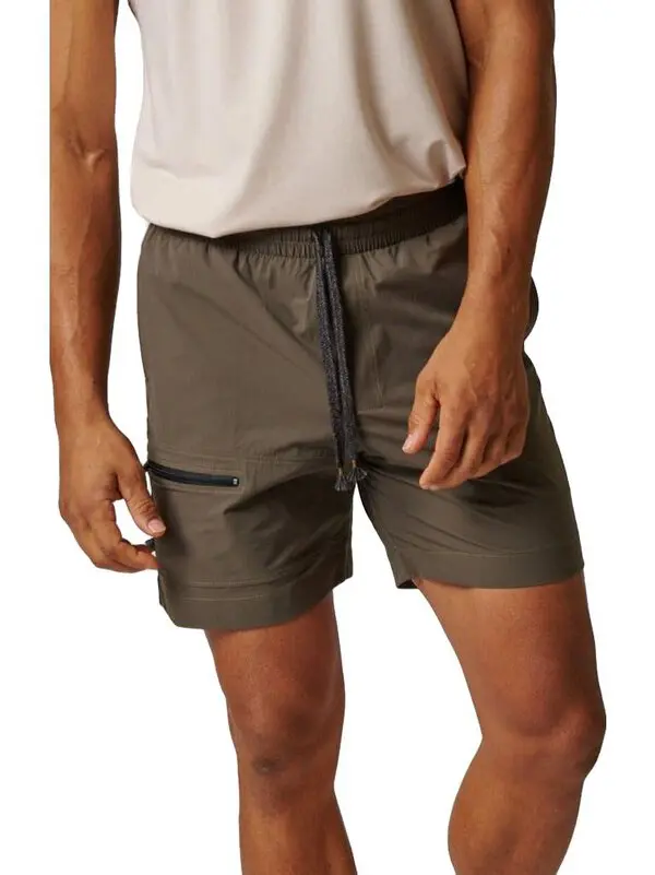 LEISURE LAB Ripstop Sport Shorts - Forest