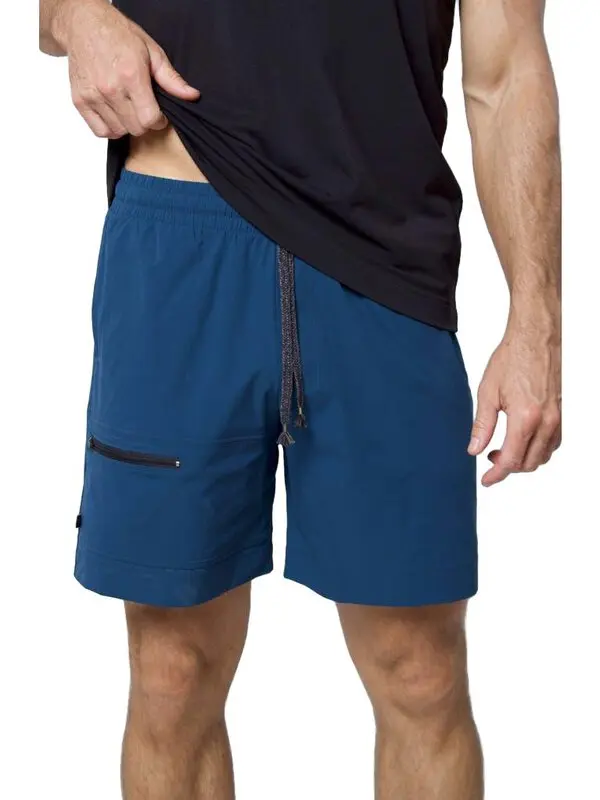LEISURE LAB Ripstop Sport Shorts - Tide