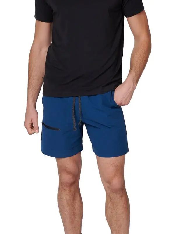 LEISURE LAB Ripstop Sport Short - Tide