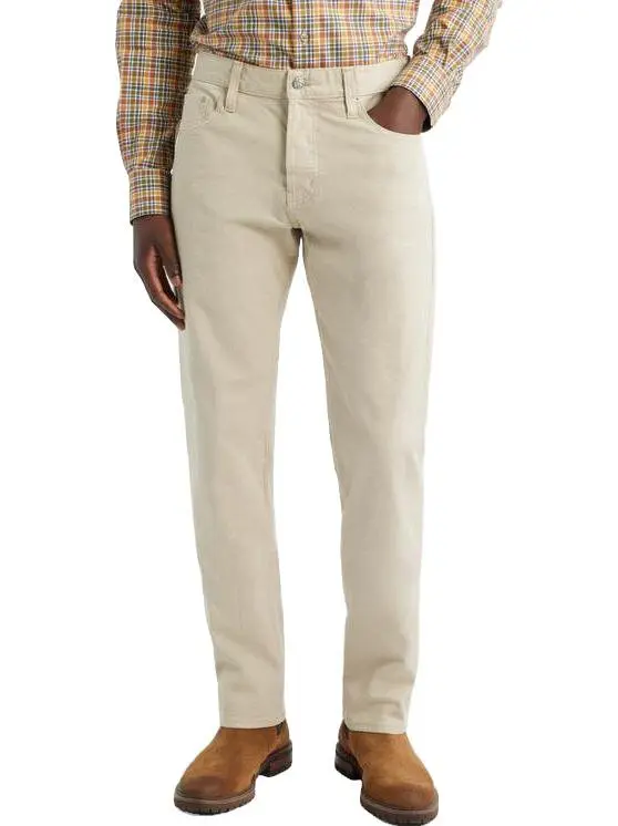 Ag Everett Slim Straight Leg Jeans - Marble Tan