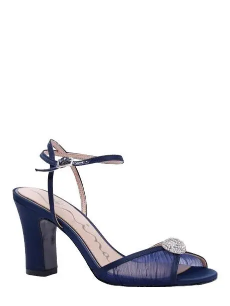 Nina Allyce Ankle Strap Sandal - Navy