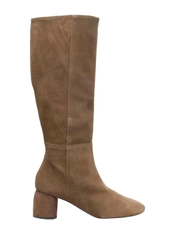 ANGEL ALARCON 65mm Suede Boots - Brown