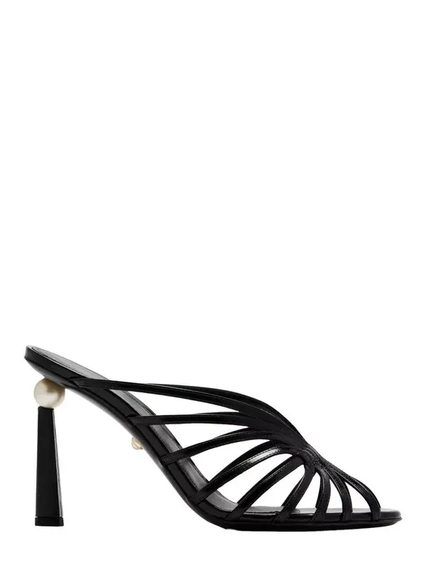ALEVI MILANO 95mm Venus Sandals - Black