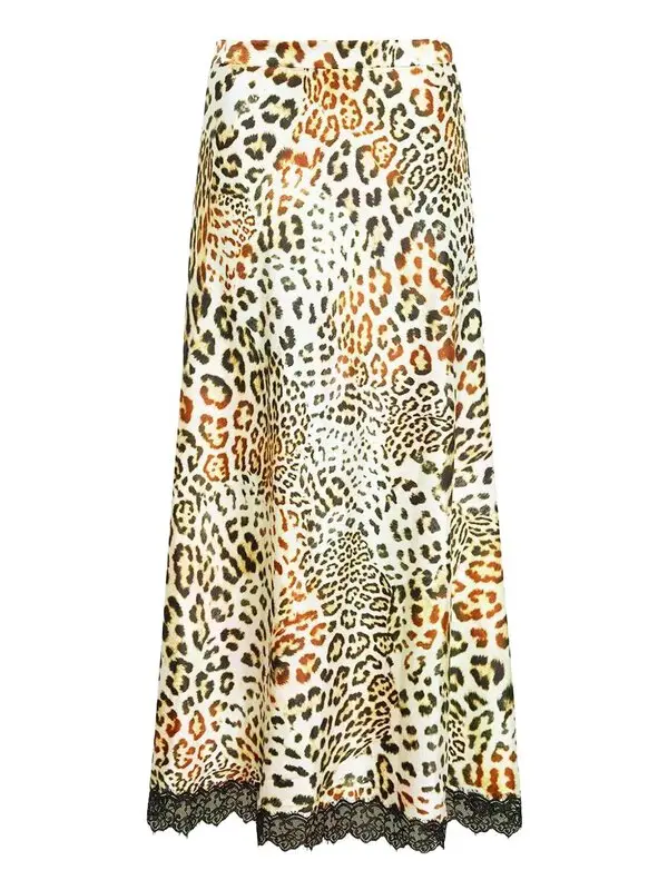 Cara Cara Kaia Leopard-print Skirt - Neutrals