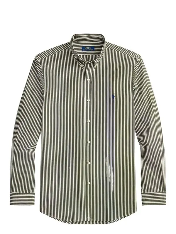 Polo Ralph Lauren Striped Long-sleeve Shirt - Green