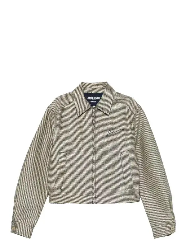 Jacquemus Canevas De-nîmes Jacket - Grey