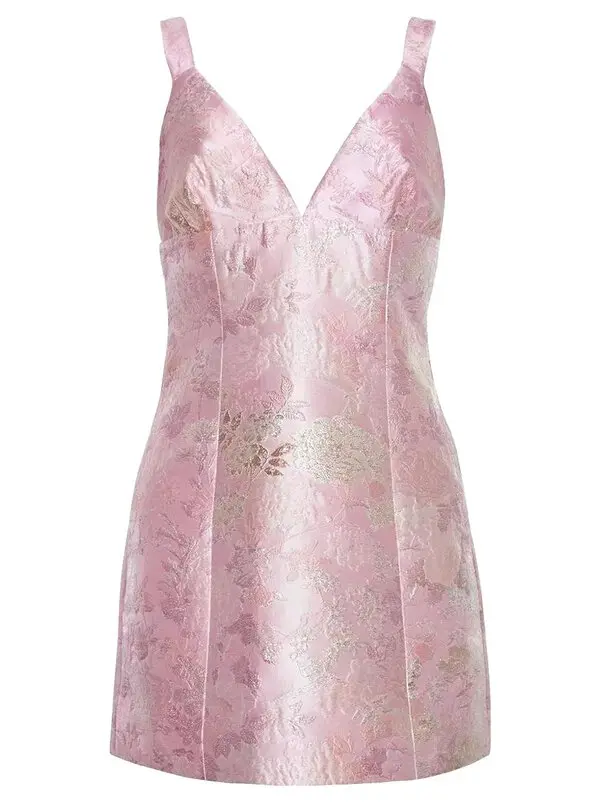 Cara Cara Naples Matelasse Mini Dress - Pink