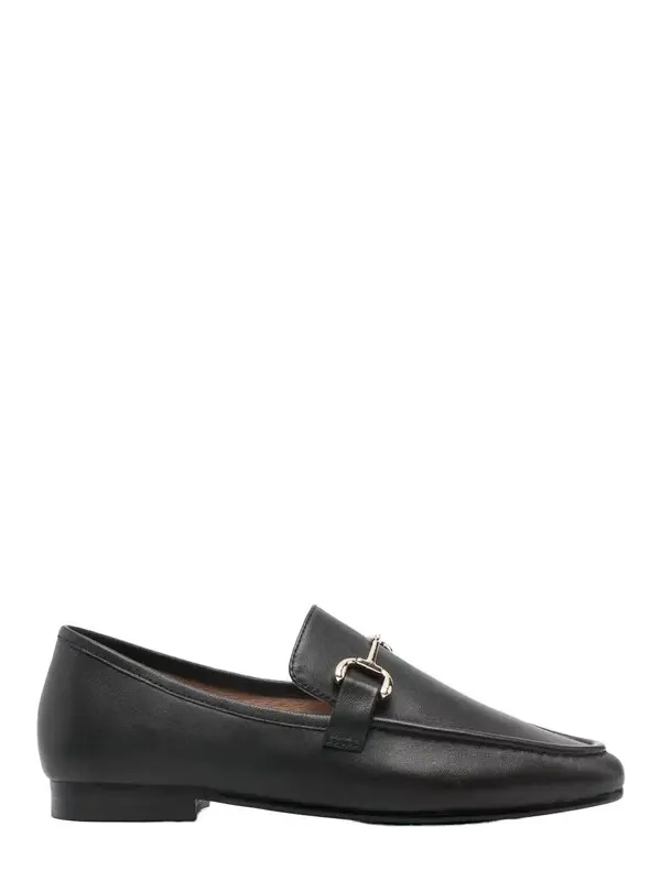 BIBI LOU Leather Loafers - Black