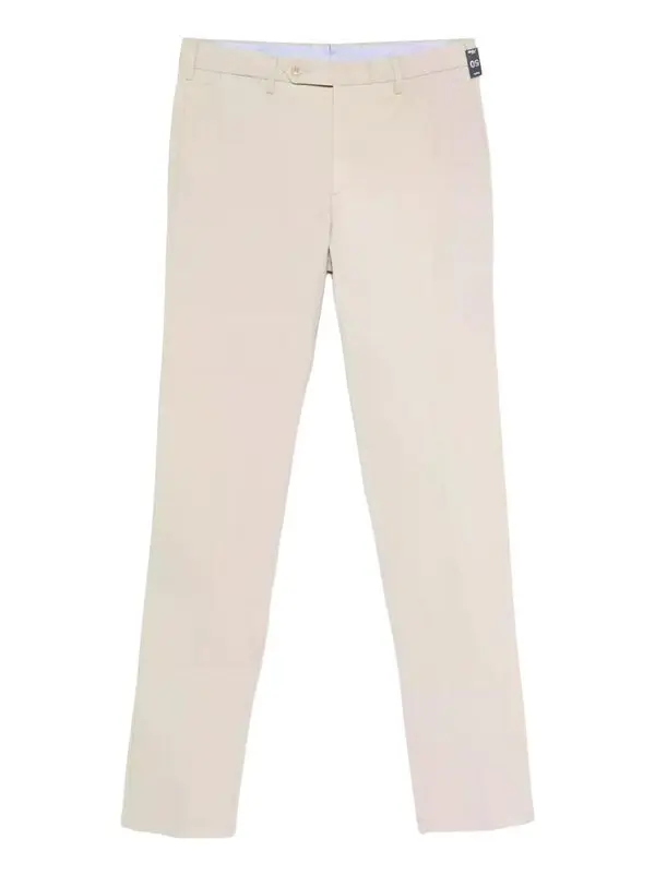 ROTA Cotton Blend Straight-leg Trousers - Neutrals