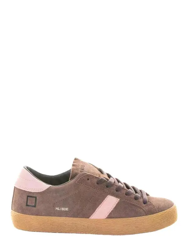D.a.t.e. Suede Panelled Sneakers - Brown