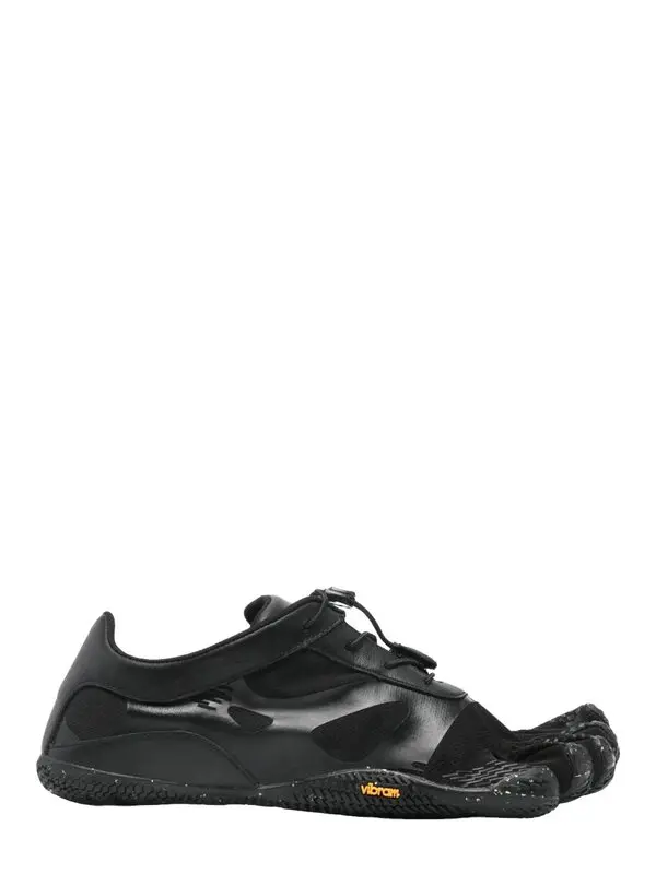 Vibram Five-toe Lace-up Sneakers - Black