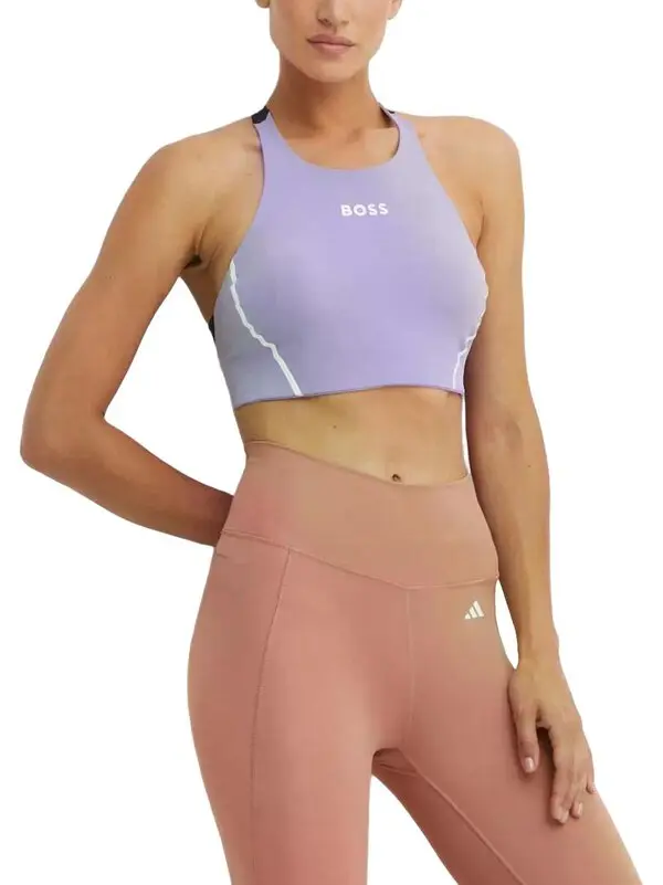 BOSS Racer-back Sports Bra - Purple