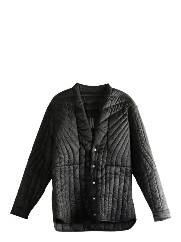Rick Owens Quilted Panelled Jacket - Black