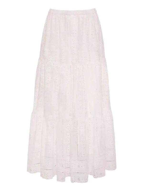 Cara Cara Melanie Maxi Skirt - White
