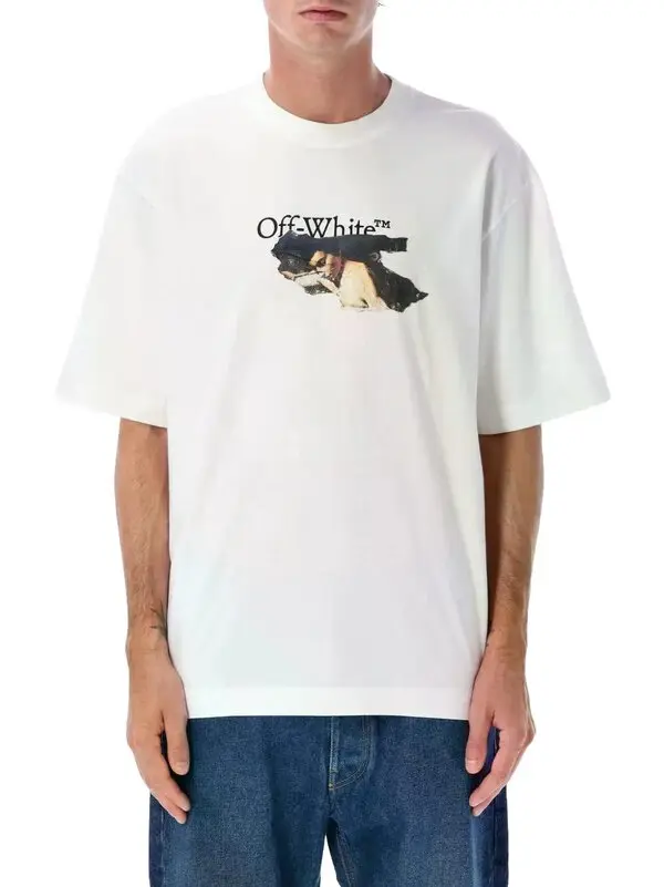Off-White Arrow-print Skate T-shirt - White