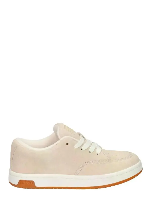 Kenzo Leather Sneakers - Neutrals