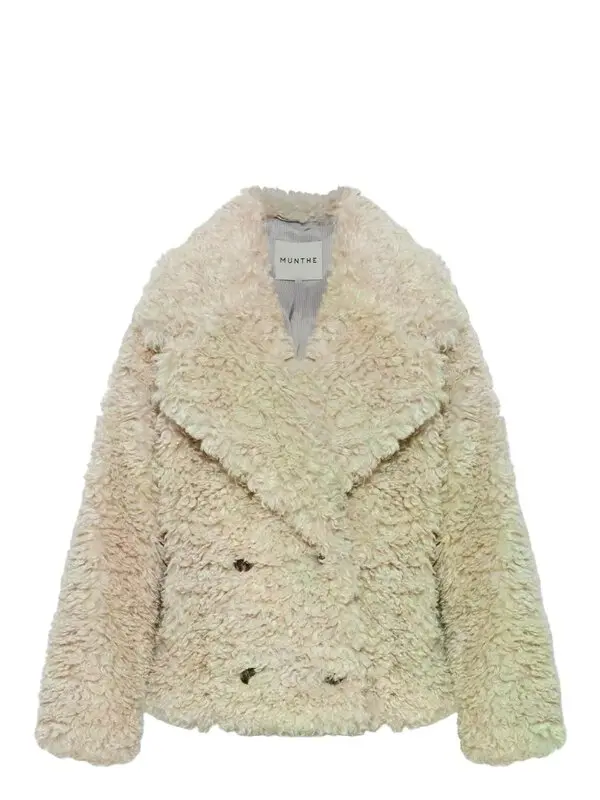 Munthe Lestine Double-breasted Jacket - Neutrals