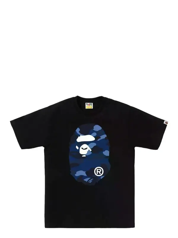A BATHING APE® Camo-print Tee - Black