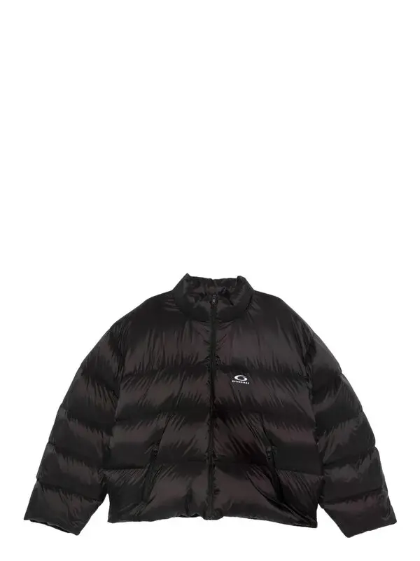 Balenciaga Logo-detail Puffer Jacket - Black