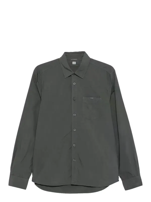 C.P. COMPANY Long-sleeve Pocket Shirt - Grey
