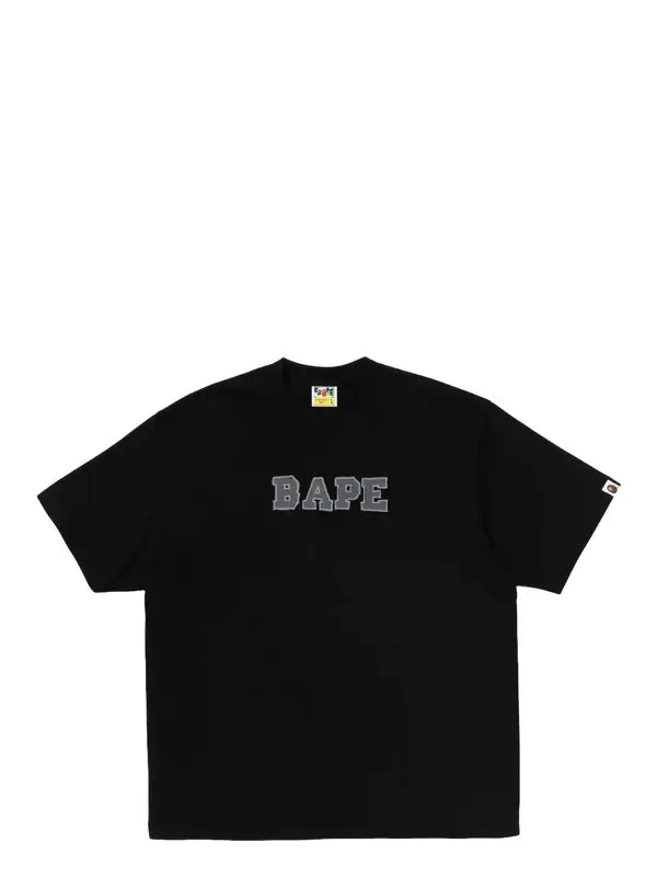 A BATHING APE Logo T-shirt - Black